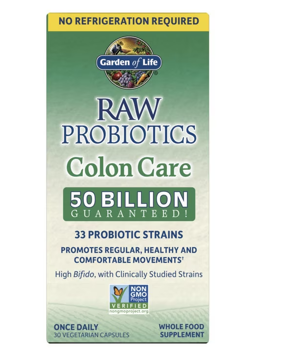 Raw Probiotics Colon Care Shelf-Stable | Pharmedico
