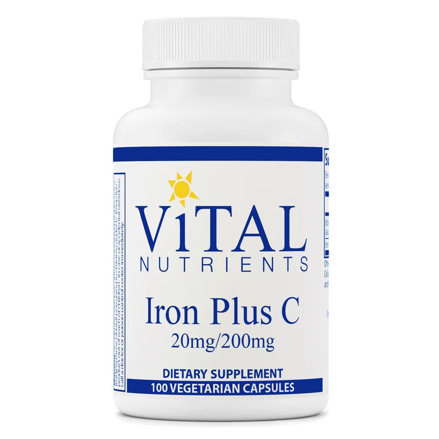 Iron Plus C 20mg/200mg - Vital Nutrients - Pharmedico