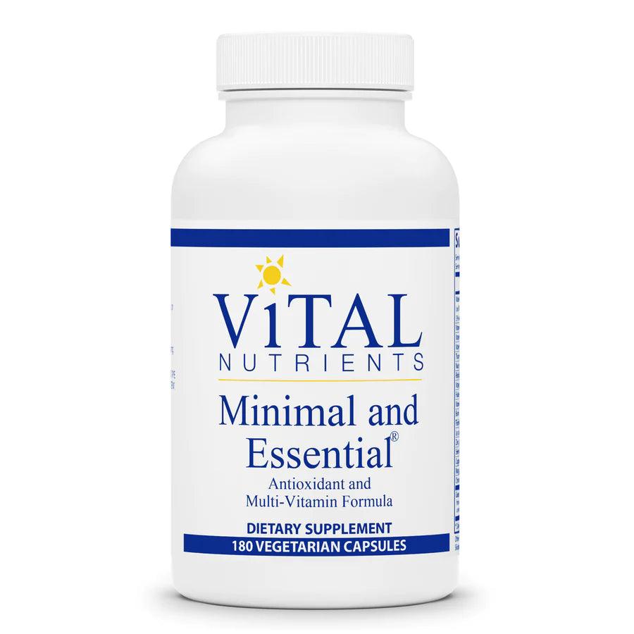 Minimal and Essential® ANTIOXIDANT AND MULTI-VITAMIN FORMULA - Vital ...