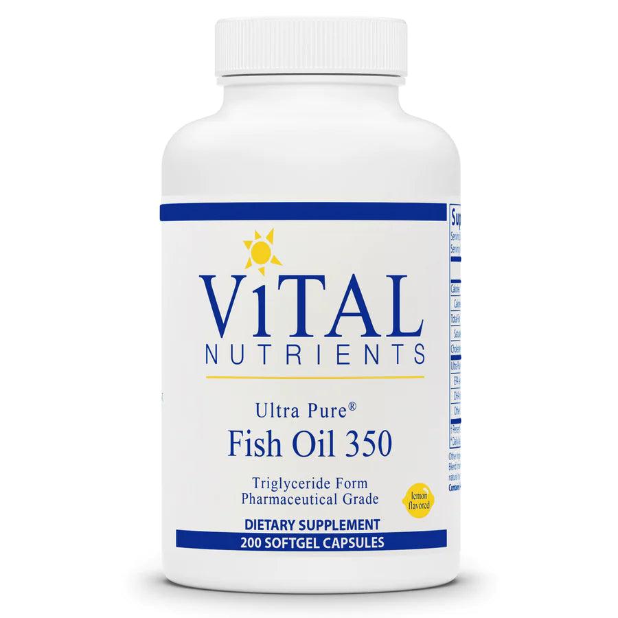 Ultra Pure® Fish Oil 350 Triglyceride - Vital Nutrients - Pharmedico