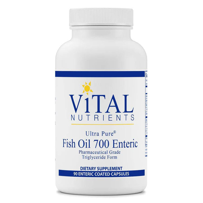 Ultra Pure® Fish Oil 700 Enteric Triglyceride Form - Vital Nutrients ...